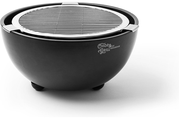 GreenPan - Chop & Grill Charcoal Tabletop Ceramic BBQ 28cm | Products ...
