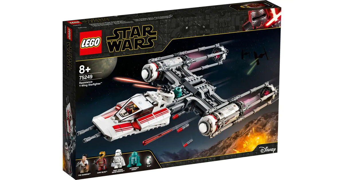 LEGO 75249 - Star Wars - Resistance Y-Wing Starfighter | Products ...