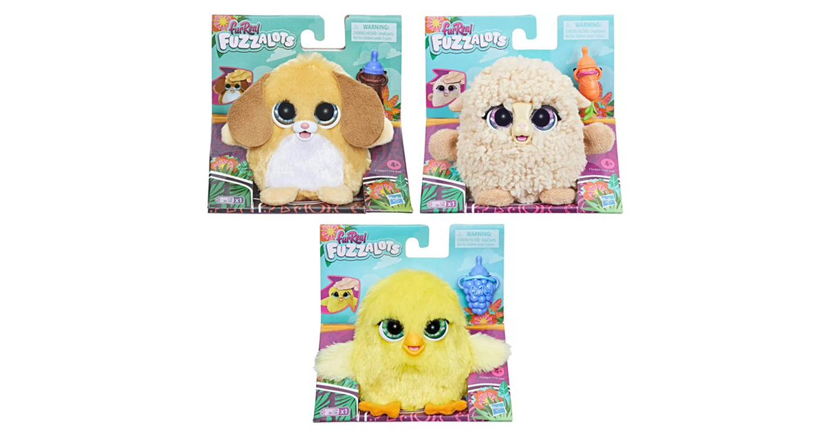 Hasbro - Furreal Fuzzalots Interactive Toy Assorti Box 3 Pcs | Products ...