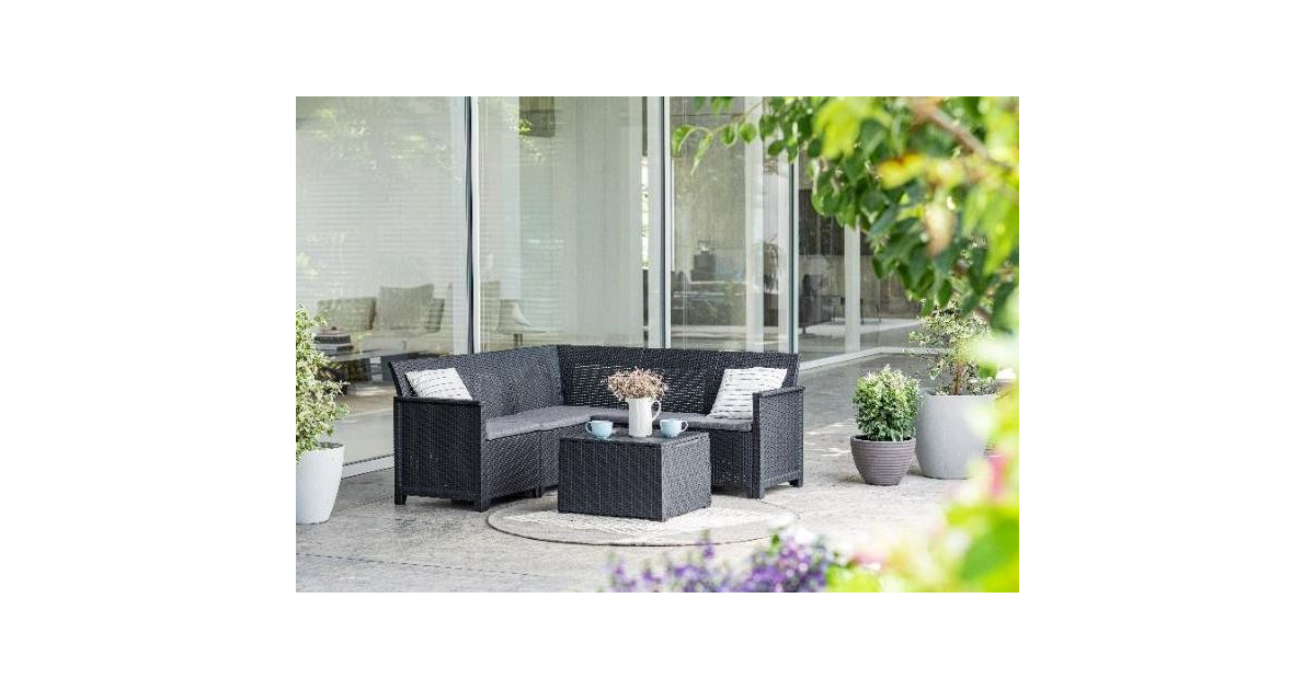 Keter - Emma Corner Lounge Set | Products - WeStocklots | Buy branded ...