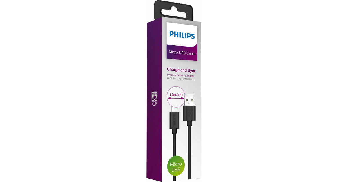 Philips DLC3104U/00 - Usb-A - Micro Usb Cable 1.2 M | Products ...