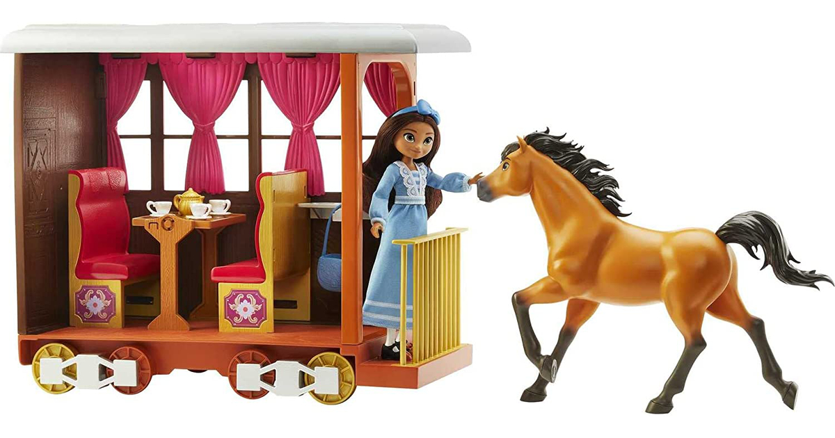 Mattel HBT15 - Dreamworks Spirit Train Adventure | Products ...